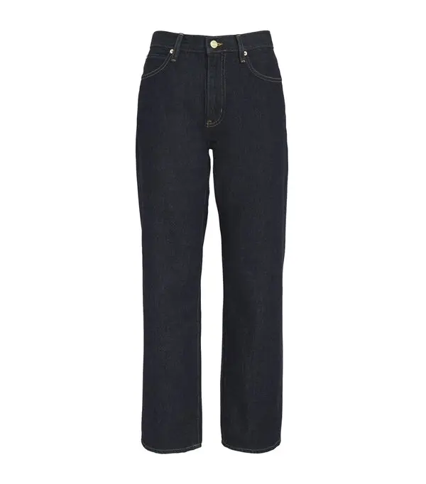 FRAME The Hang Straight Leg Jeans - Black
