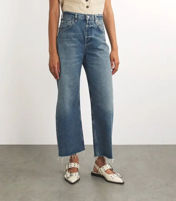 Citizens Of Humanity Ayla Cropped Jeans - Blue
