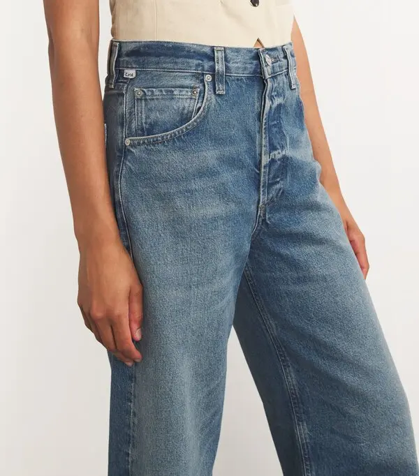 Citizens Of Humanity Ayla Cropped Jeans - Blue