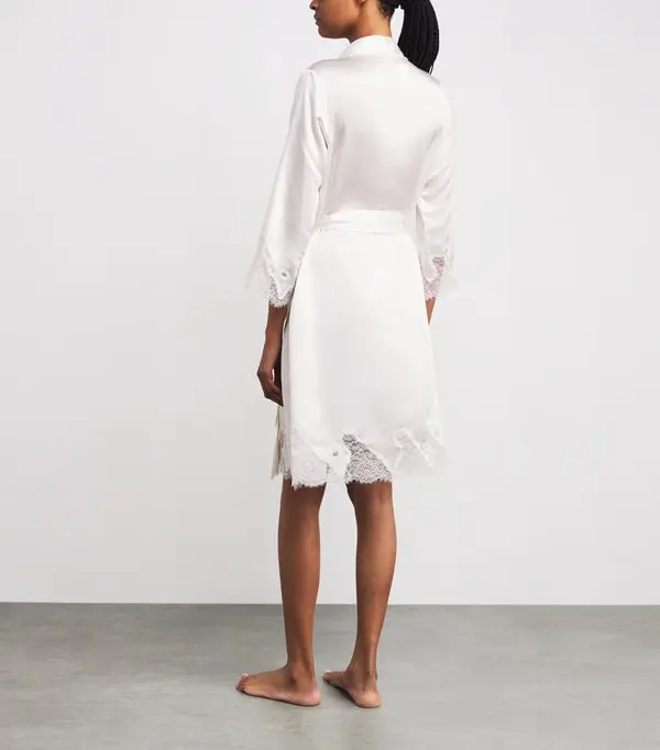 MANITO Mulberry Silk Luella Robe