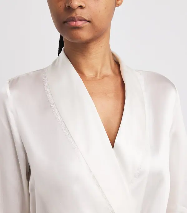 MANITO Mulberry Silk Luella Robe