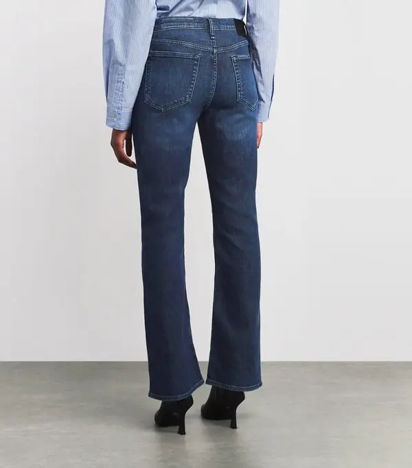Rag & Bone Peyton Mid-rise Bootcut Jeans - Blue