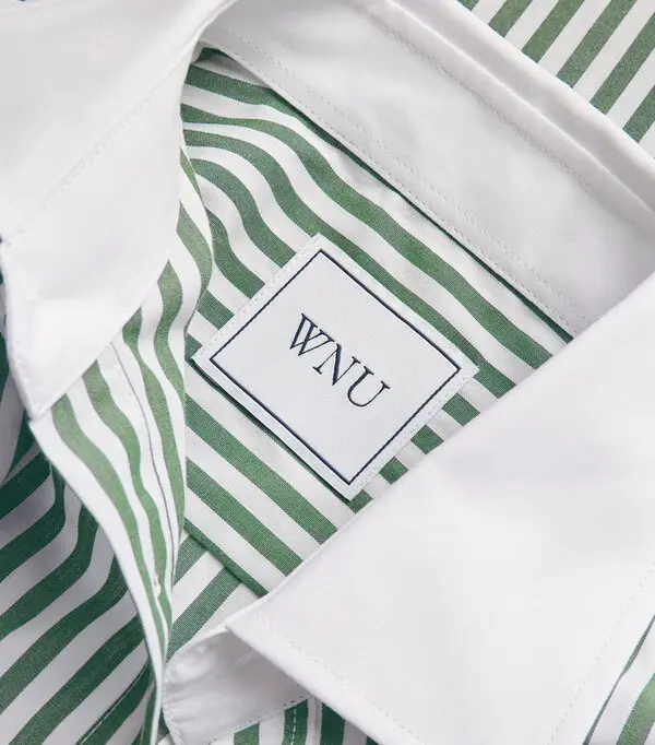 WITH NOTHING UNDERNEATH Cotton Poplin Boyfriend Shirt