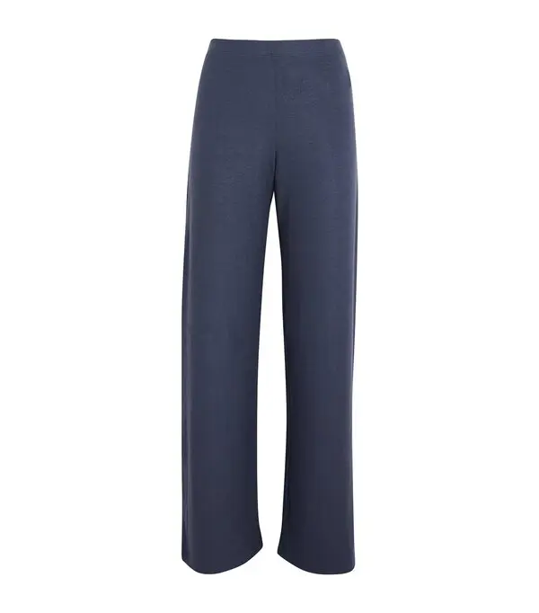 LESET Lauren Wide-leg Lounge Trousers