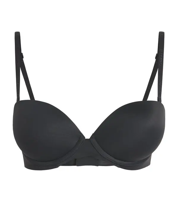 Calvin Klein Strapless Push-up Bra - Black