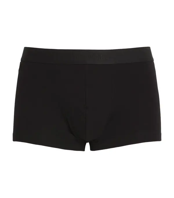Sunspel Stretch-cotton Trunks - Black