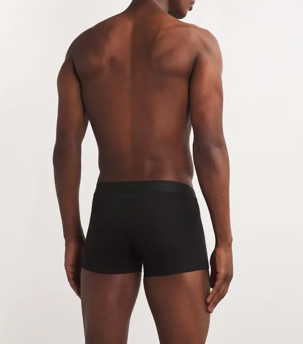 Sunspel Stretch-cotton Trunks - Black