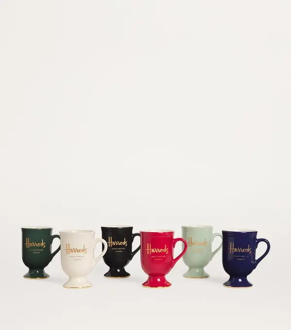 Harrods Pedestal Mug - Red
