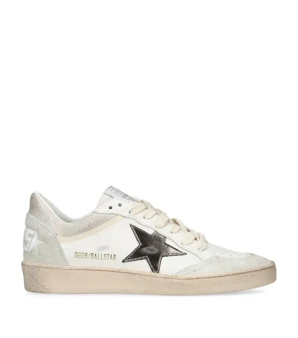 GOLDEN GOOSE Leather Ball Star Sneakers