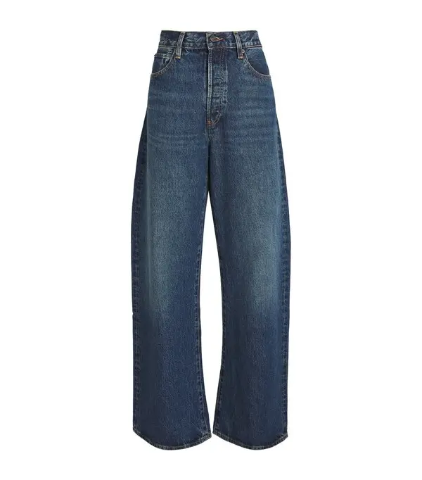 FRAME The Loose Wide Leg Jeans