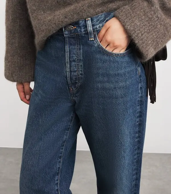 FRAME The Loose Wide Leg Jeans