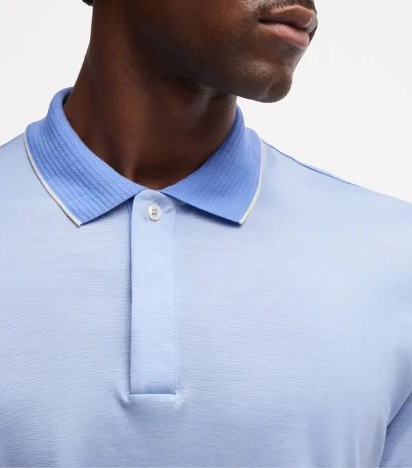 BOSS Cotton-silk Polo Shirt
