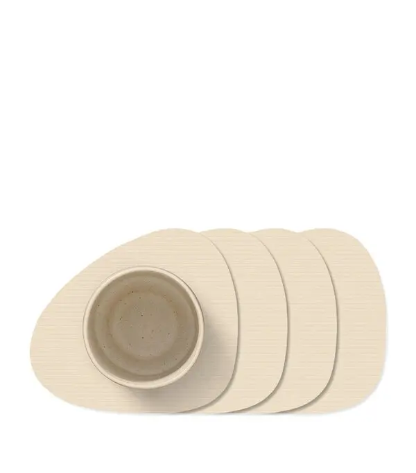 LIND DNA Curve Corduroy Coasters - Neutral