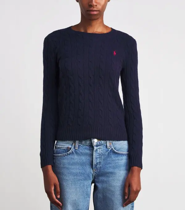 Polo Ralph Lauren Wool-cashmere Julianna Sweater - Blue