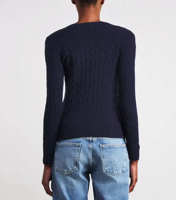 Polo Ralph Lauren Wool-cashmere Julianna Sweater - Blue