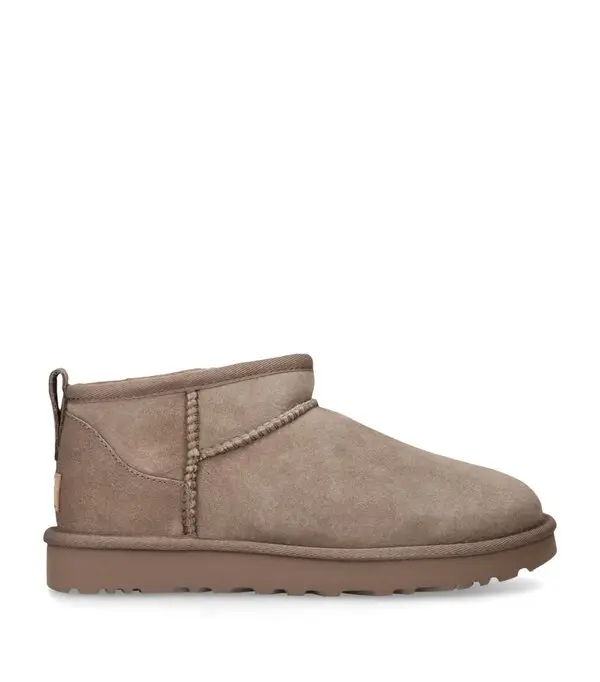 UGG Suede Ultra Mini Boots - Brown