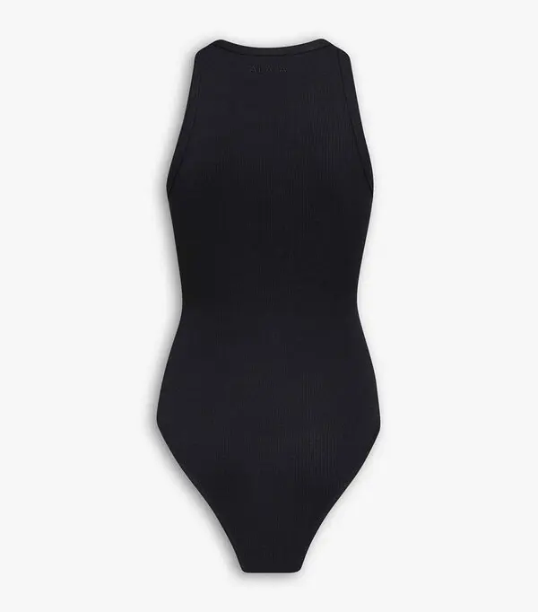 Alaïa Ribbed Tank Bodysuit