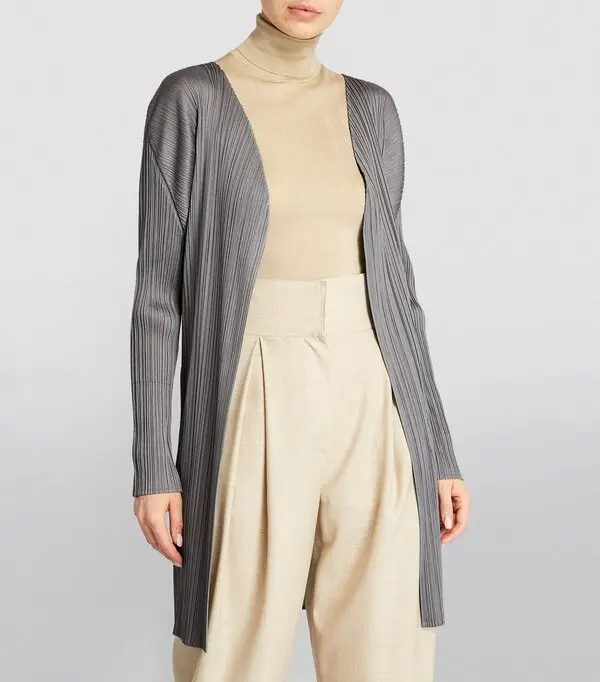 Issey Miyake Basics Longline Cardigan