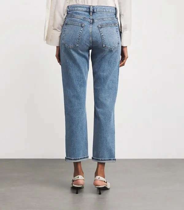 FRAME The Borrowed Straight Jeans