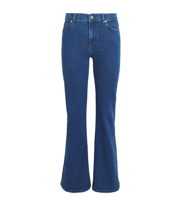 FRAME The Icon Flared Jeans - Navy