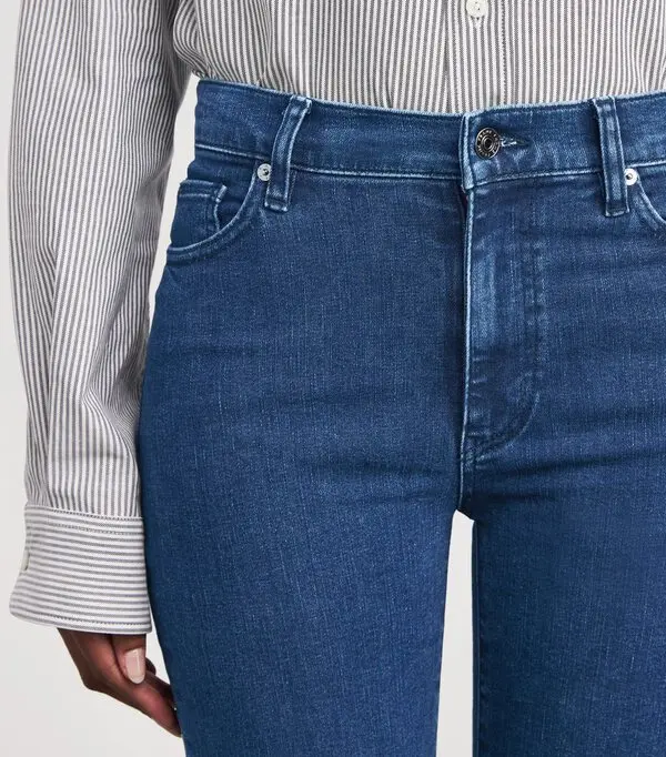 FRAME The Icon Flared Jeans - Navy