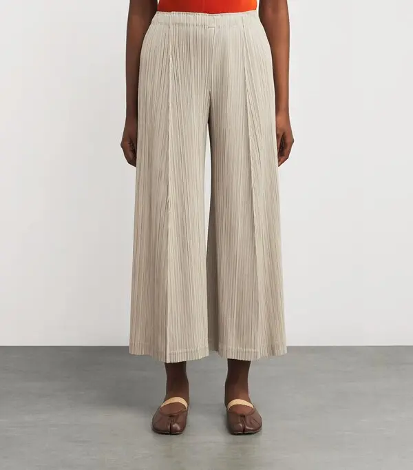 Issey Miyake Thicker Bottoms 1 Trousers - Beige