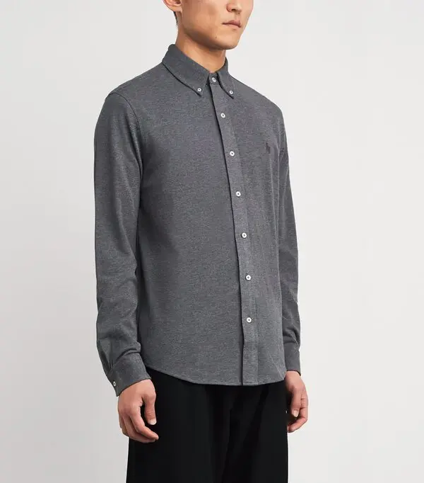 Polo Ralph Lauren Cotton Featherweight Mesh Shirt - Grey