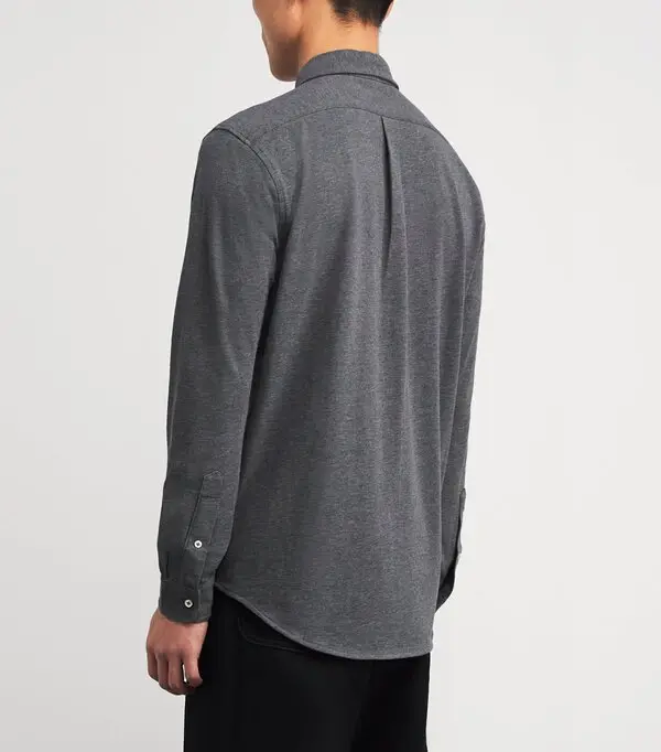 Polo Ralph Lauren Cotton Featherweight Mesh Shirt - Grey