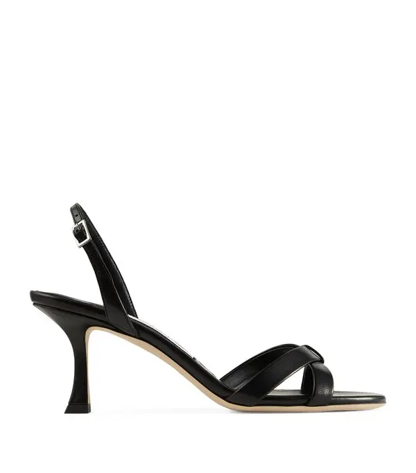 JIMMY CHOO Elsy 70 Heeled Sandals - Black