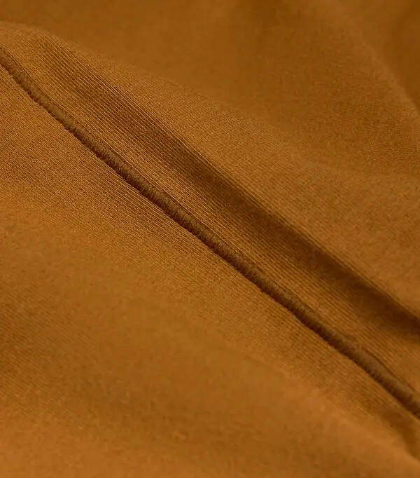 SKIMS Cotton Jersey Foldover Trousers - Brown