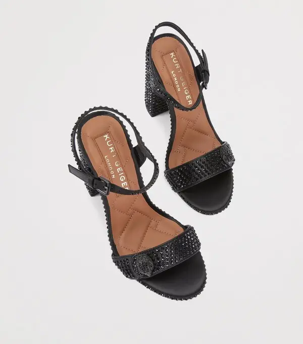 Kurt Geiger Embellished Langley Heeled Sandals