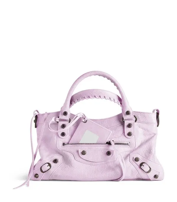 Balenciaga Le City First Top-handle Bag - Purple