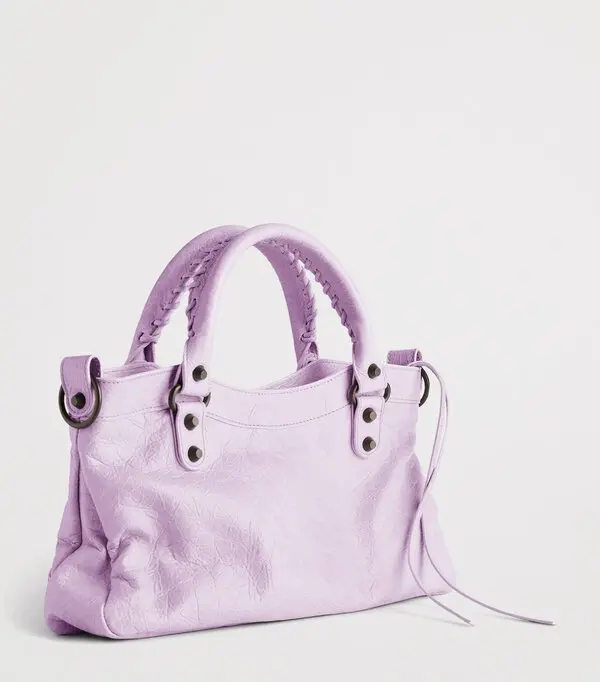 Balenciaga Le City First Top-handle Bag - Purple