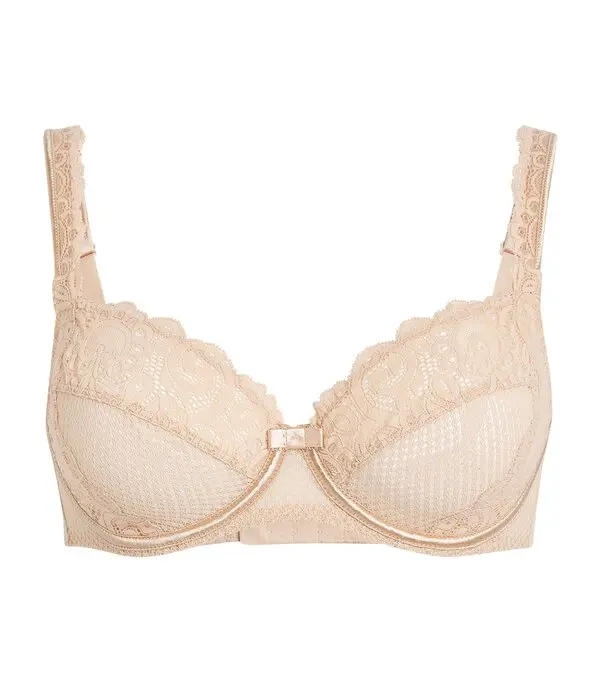 Maison Lejaby Lace Gaby Underwired Bra - Pink