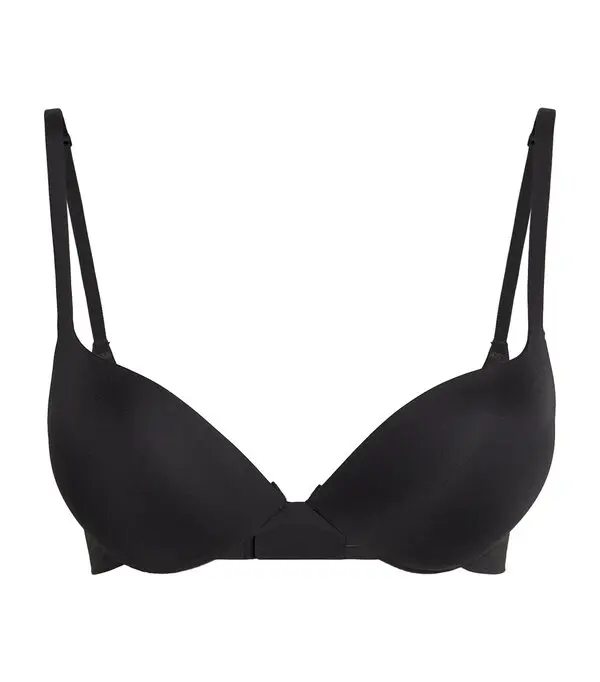 SKIMS Ultimate Plunge Push-up Bra - Black