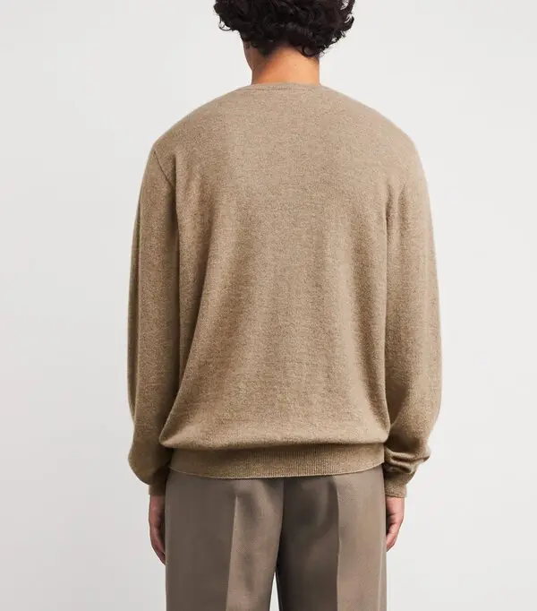 THE ROW Rod Cashmere Sweater - Beige