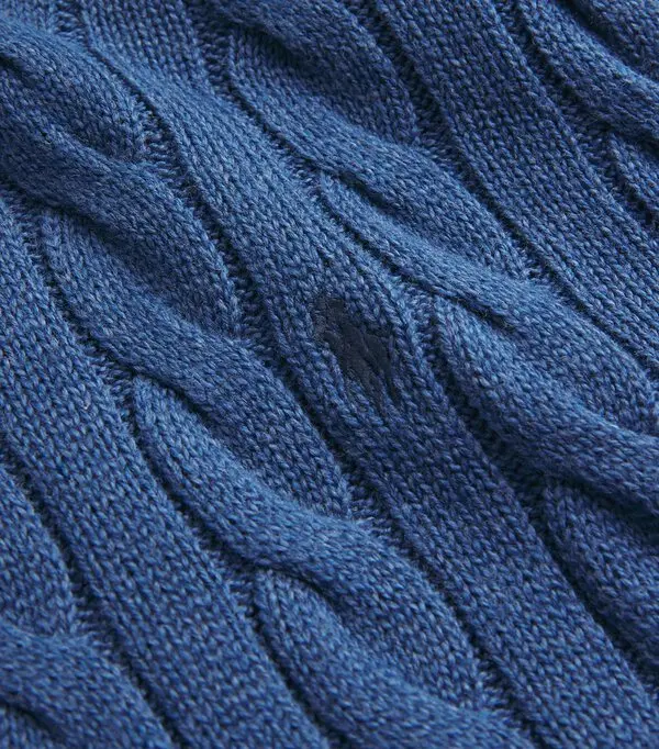 Polo Ralph Lauren Cotton Cable-knit Sweater - Navy