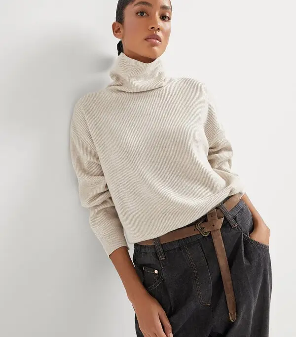 Brunello Cucinelli Cashmere High-neck Sweater