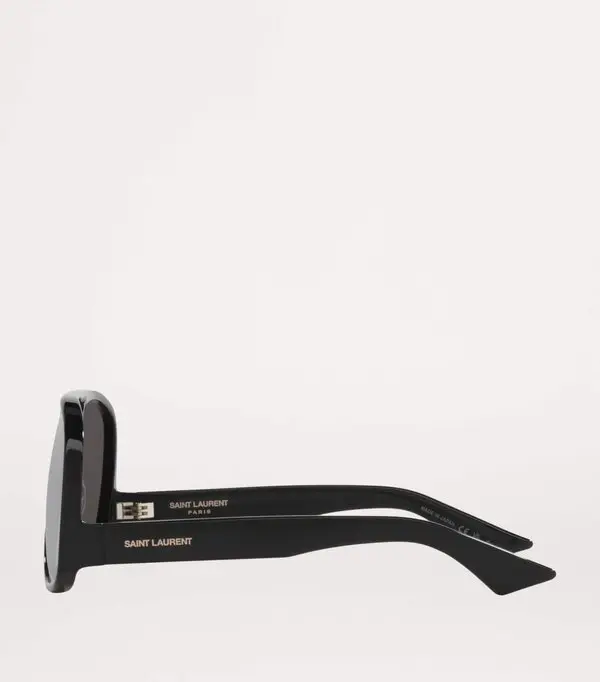 Saint Laurent Acetate Sl 652 Sunglasses - Black