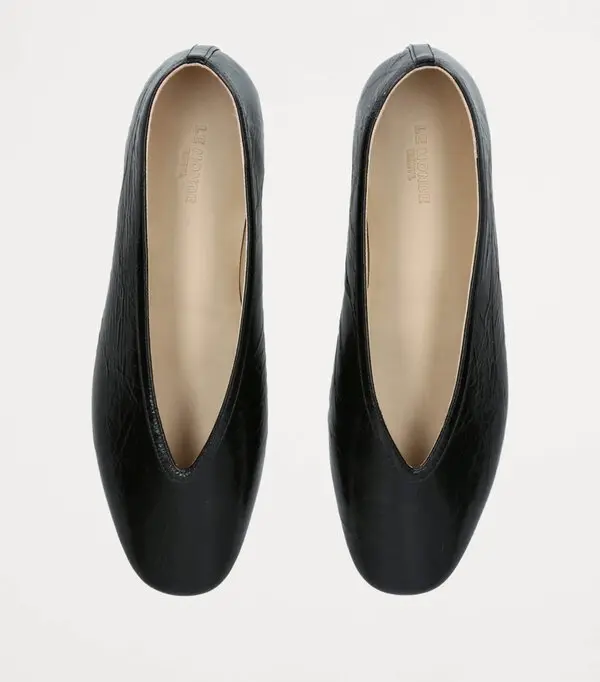Le Monde Beryl Patent Leather Luna Ballet Flats