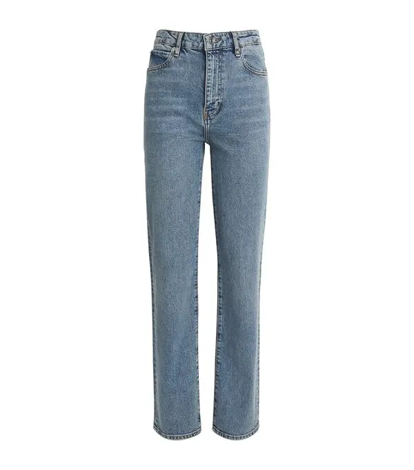 FRAME The Ruler Straight-leg Jeans - Navy