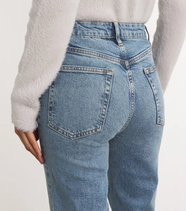 FRAME The Ruler Straight-leg Jeans - Navy