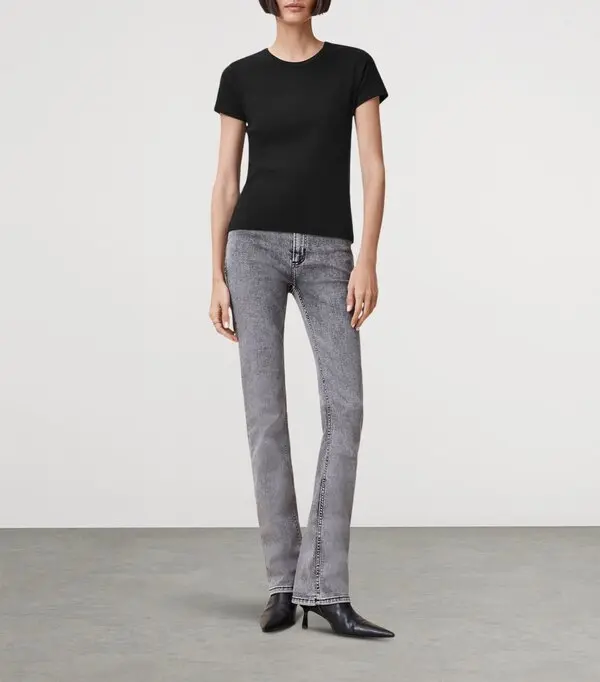 ALLSAINTS Organic Cotton Stevie T-shirt - Black