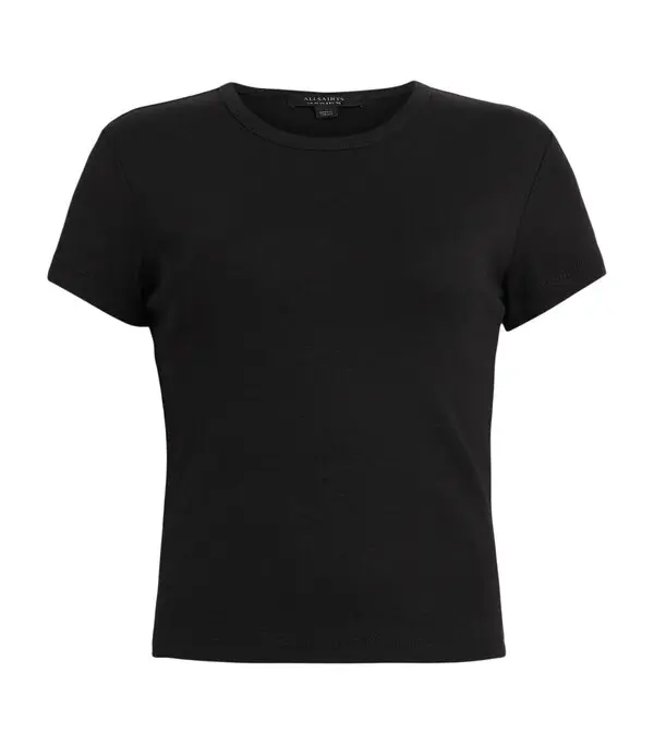 ALLSAINTS Organic Cotton Stevie T-shirt - Black