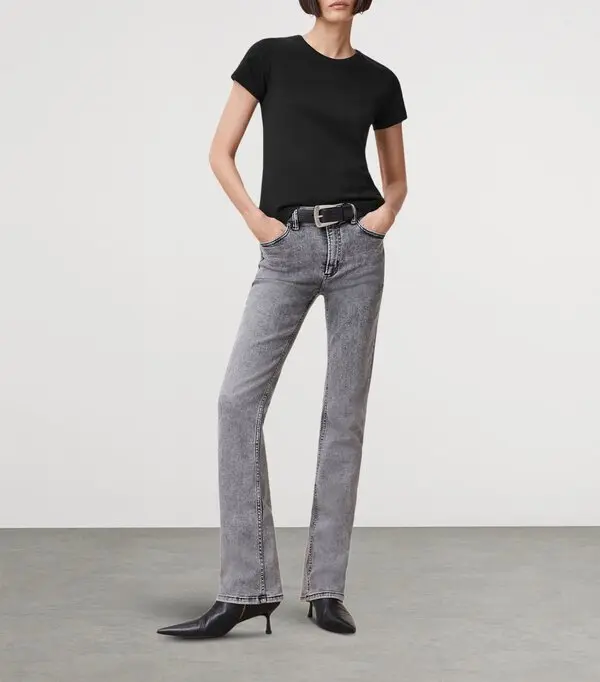 ALLSAINTS Organic Cotton Stevie T-shirt - Black