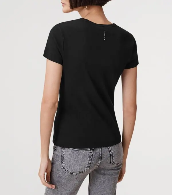 ALLSAINTS Organic Cotton Stevie T-shirt - Black