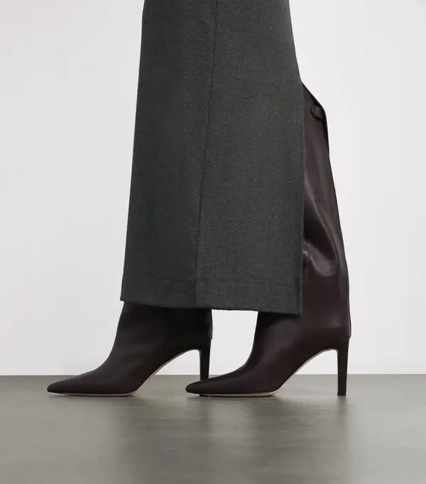 Eterne Ribbed Emma Maxi Skirt - Grey