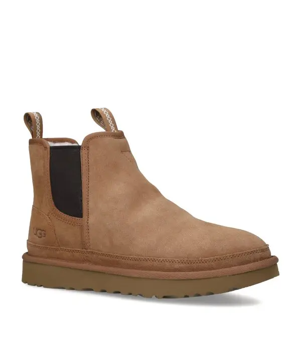 UGG Suede Neumel Chelsea Boots - Beige