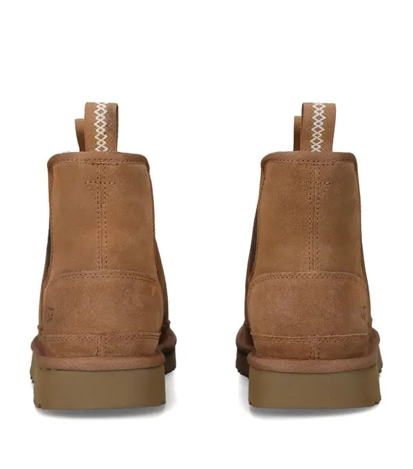 UGG Suede Neumel Chelsea Boots - Beige
