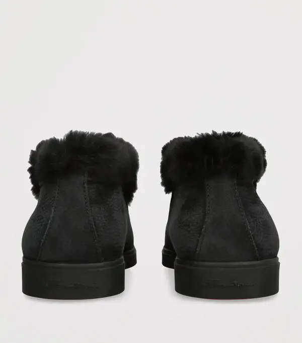 Santoni Hadeel Ankle Boots - Black